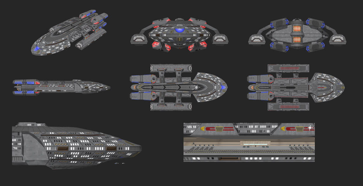 Federation Battlestar by Chrispy-Shipyards on DeviantArt