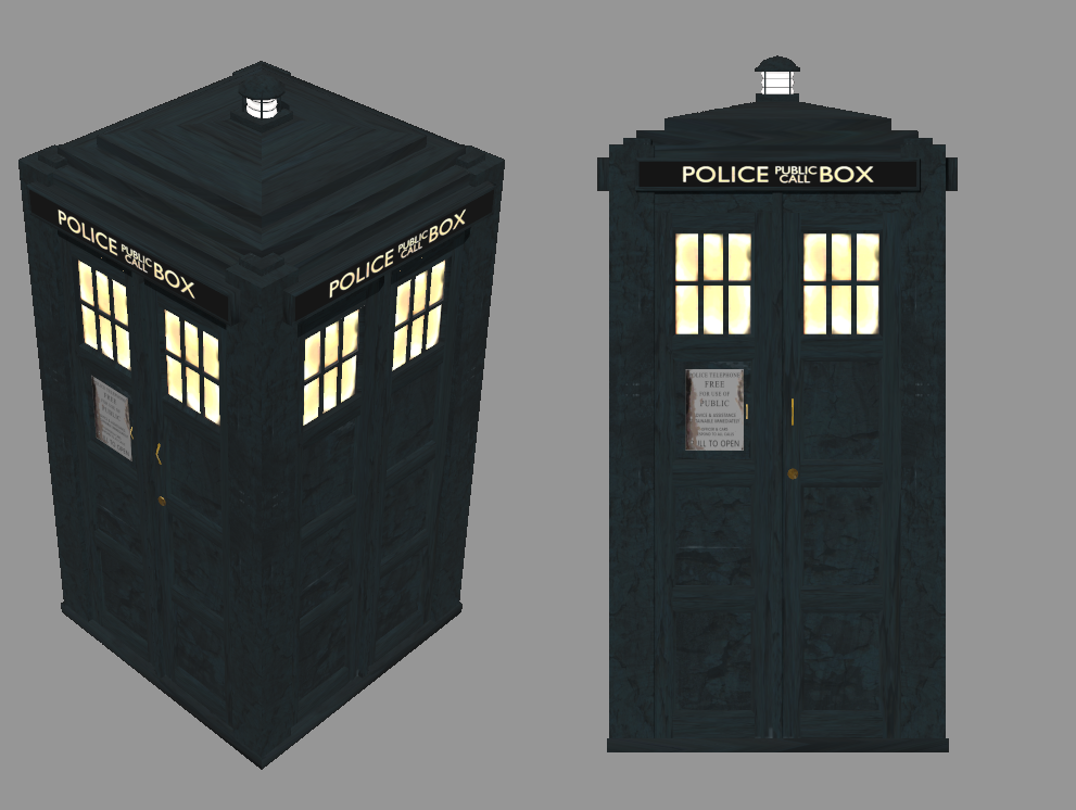 War Doctor's Tardis by Chrispy-Shipyards on DeviantArt