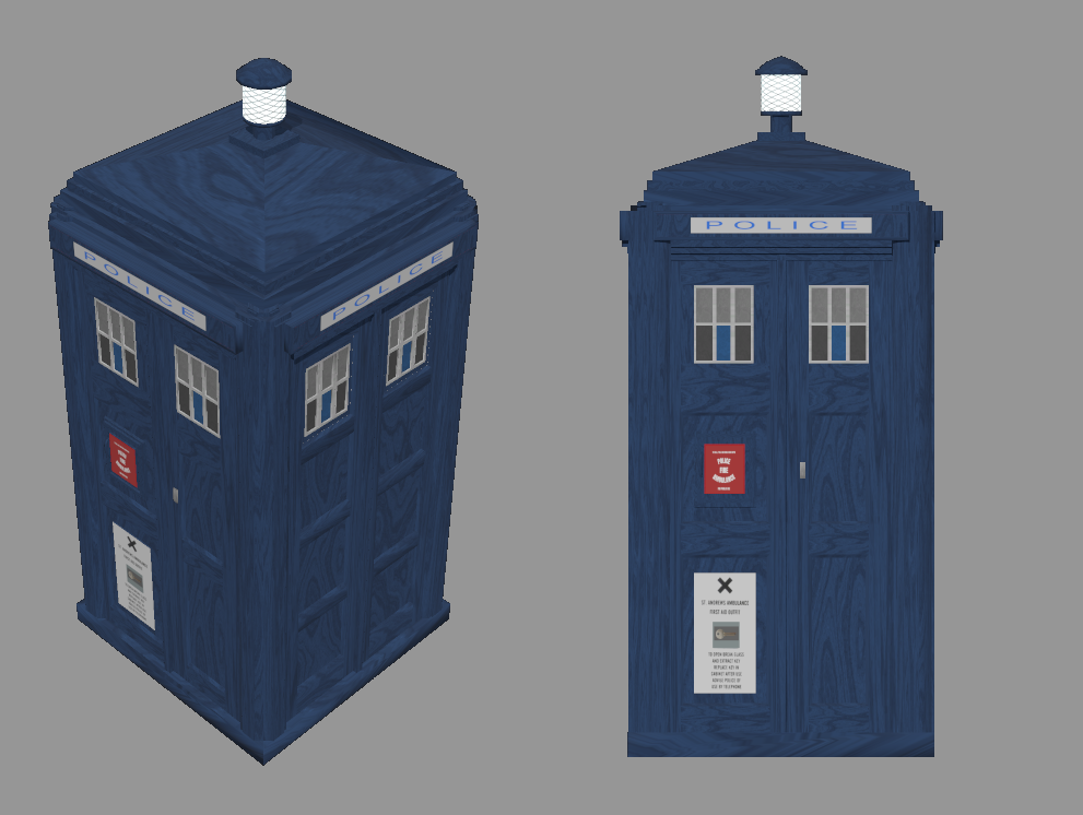 Glasgow Police Box by Chrispy-Shipyards on DeviantArt