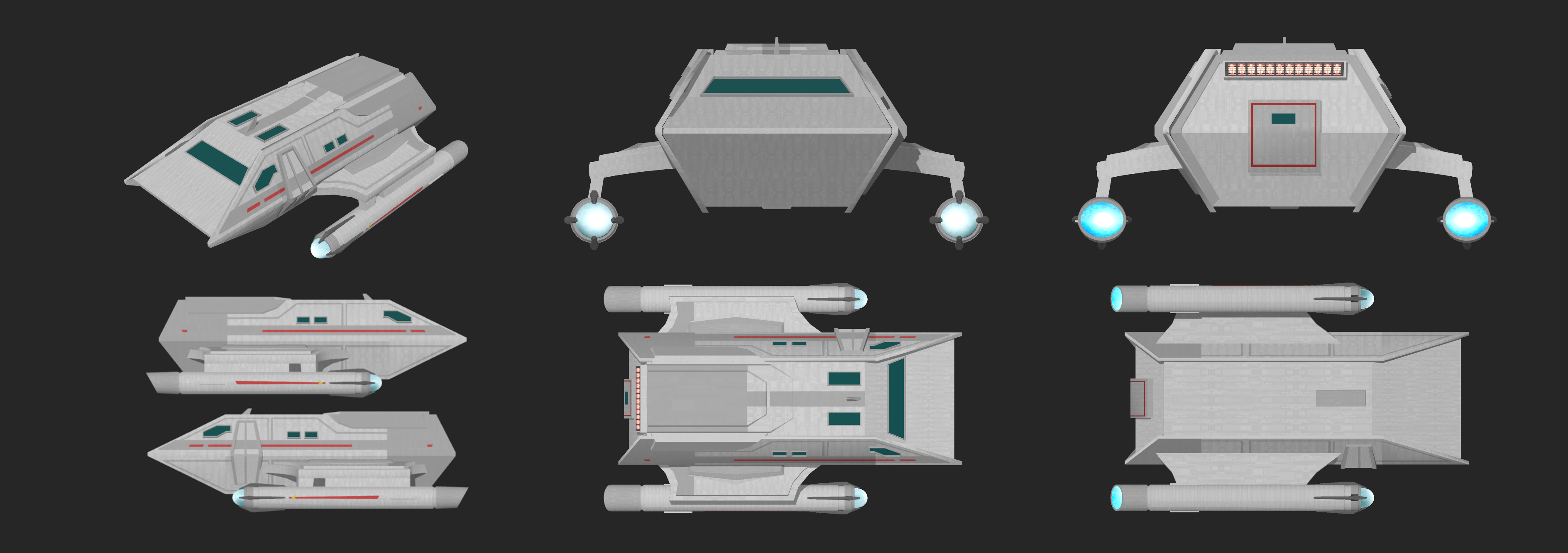 Type F Shuttle v2 (Kelvin Timeline) by Chrispy-Shipyards on DeviantArt