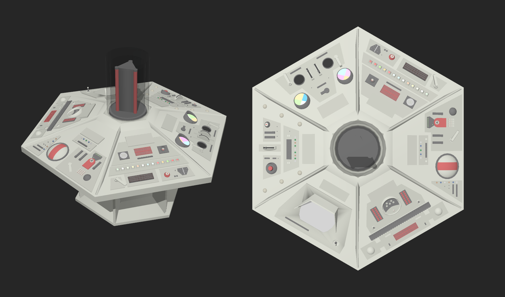 Classic TARDIS Console by Chrispy-Shipyards on DeviantArt
