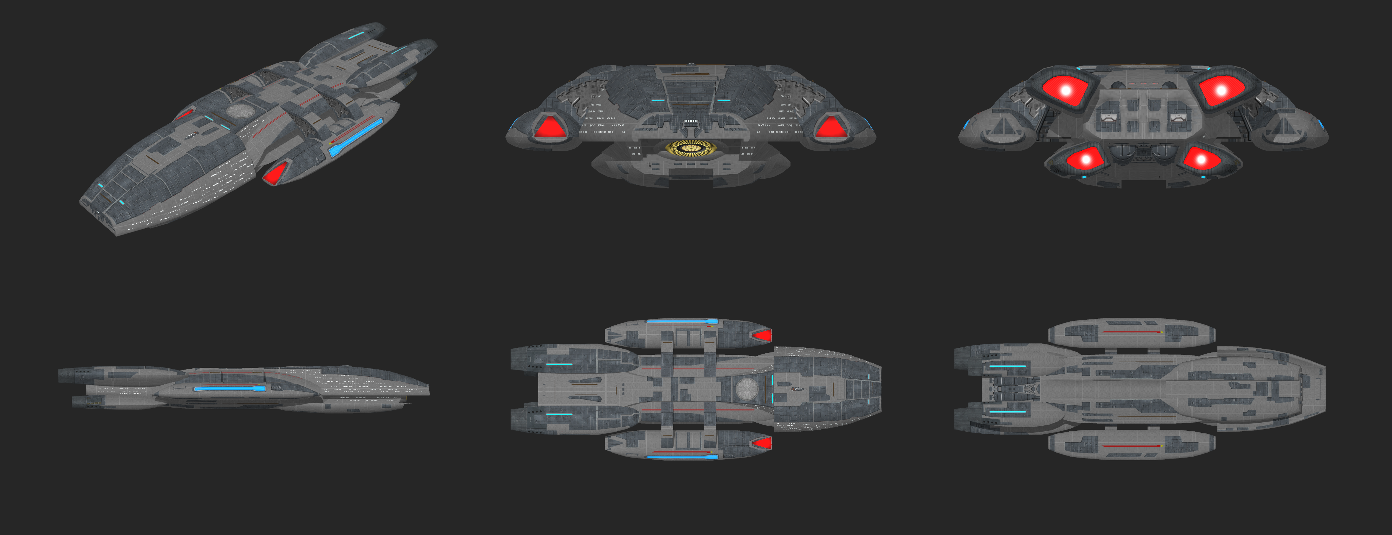 Federation Jupiter Class Battlestar by Chrispy-Shipyards on DeviantArt