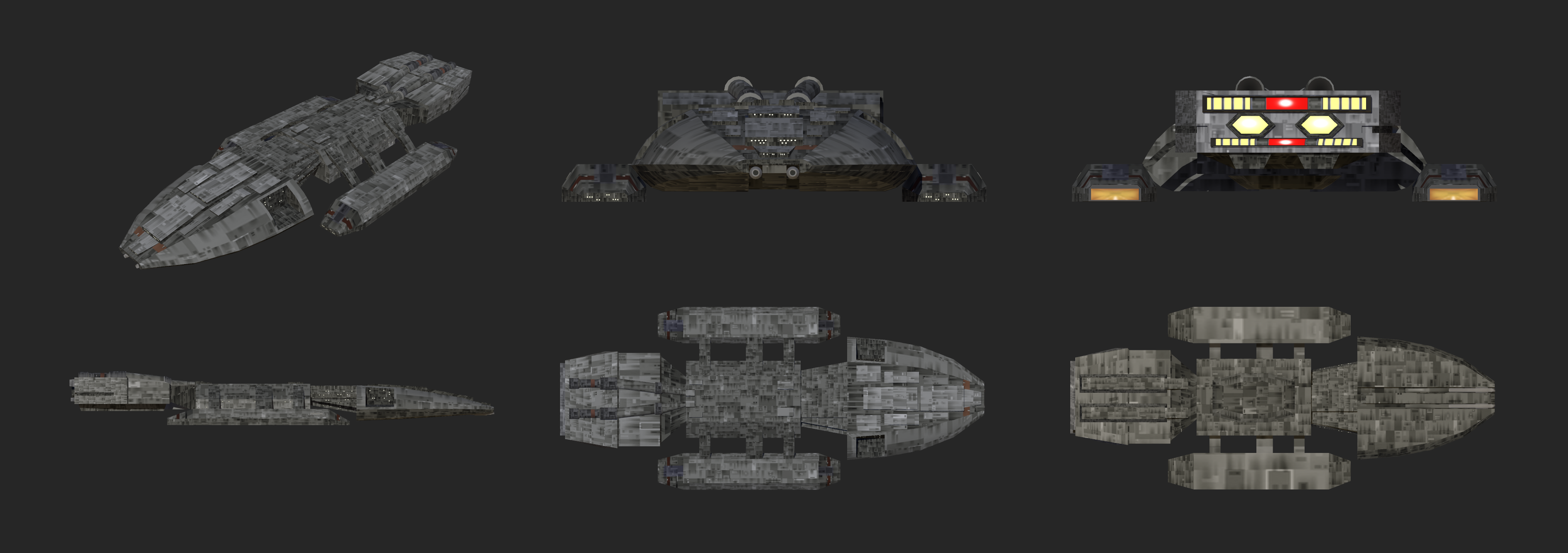 Saturn Class Battlestar by Chrispy-Shipyards on DeviantArt