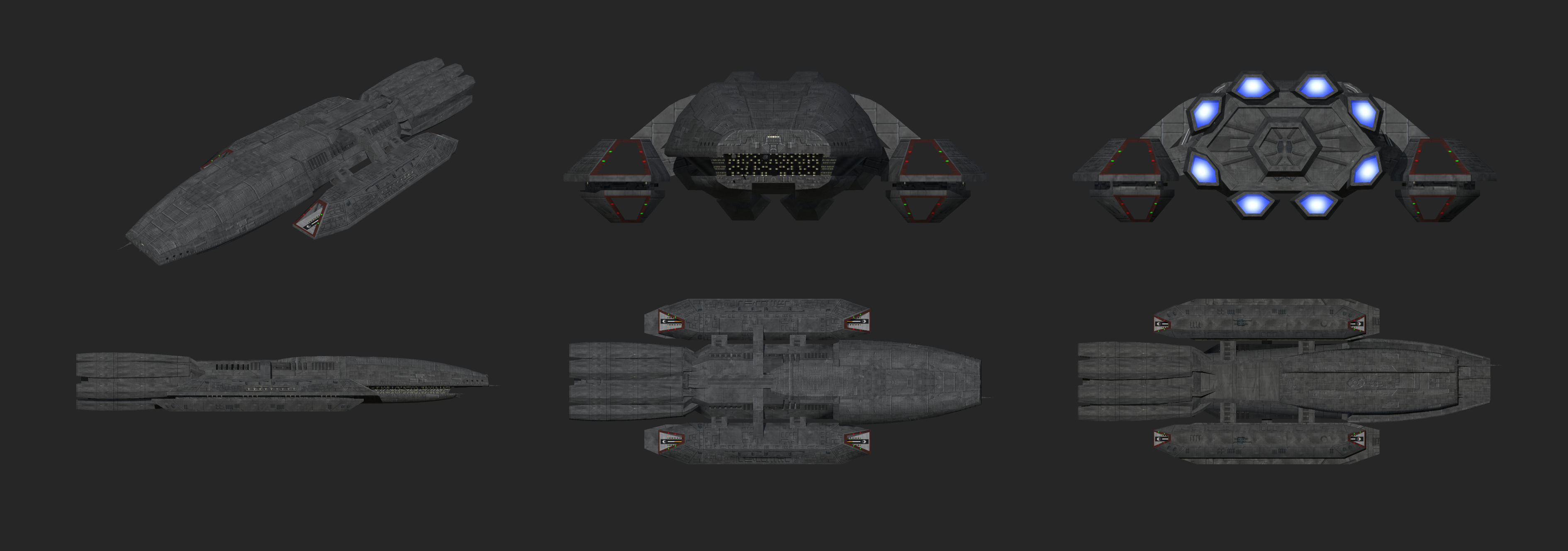 Majestic Class Battlestar by Chrispy-Shipyards on DeviantArt