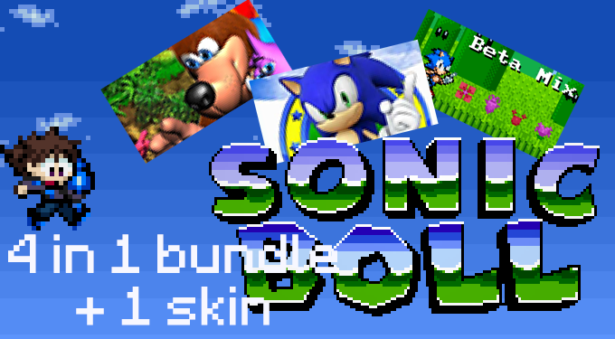 [DOWNLOADABLE MOD] Sonic Boll - 4 in 1 Bundle by OneHandArts on DeviantArt