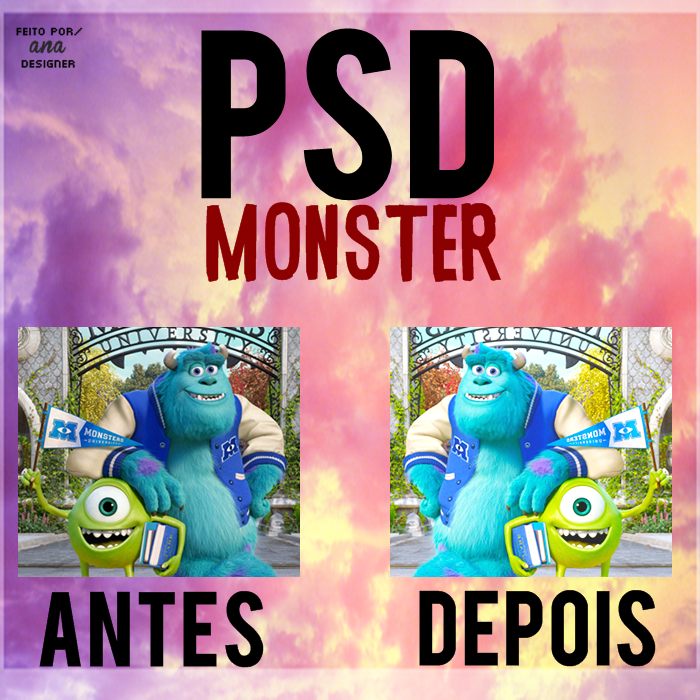 PSD Monster by CarolSFreitas on DeviantArt