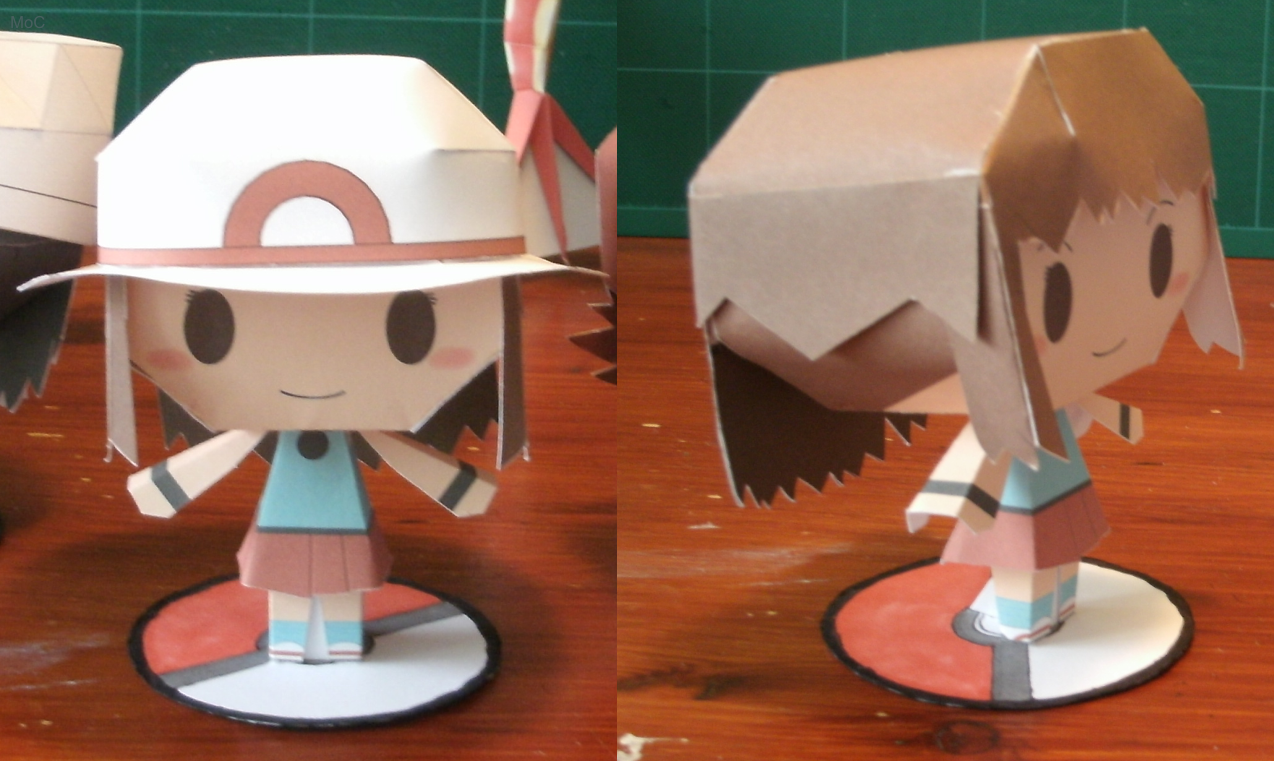 Leaf papercraft template by MountainOfCookies on DeviantArt