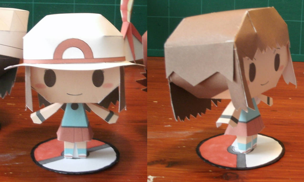 Leaf papercraft template by MountainOfCookies on DeviantArt