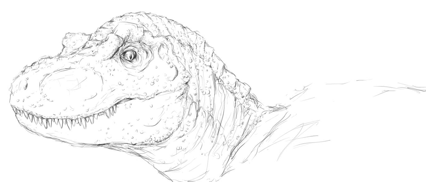 Juvenile T-rex by Michiragi on DeviantArt