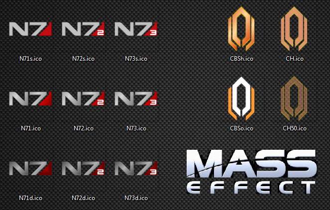 Mass Effect Icon Pack by NT-121784 on DeviantArt