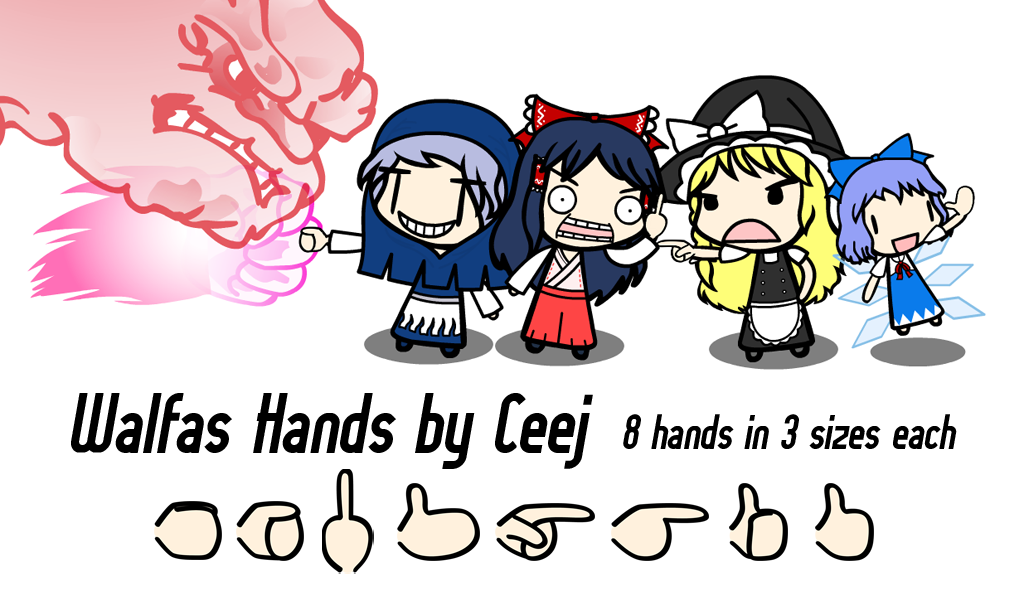 (Walfas) Custom Hands by Ceej39 on DeviantArt