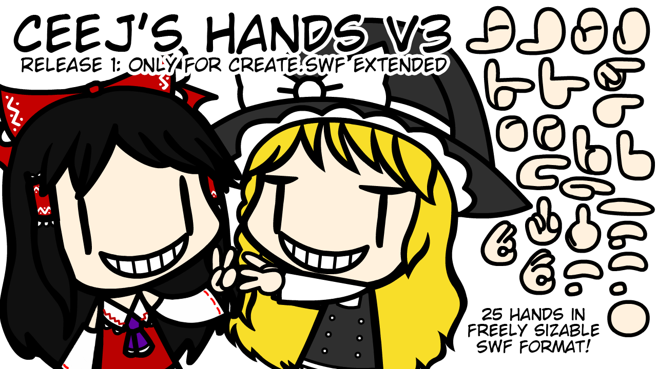 Walfas Props: Ceej's Hands V3 (CreateX Only) by Ceej39 on DeviantArt