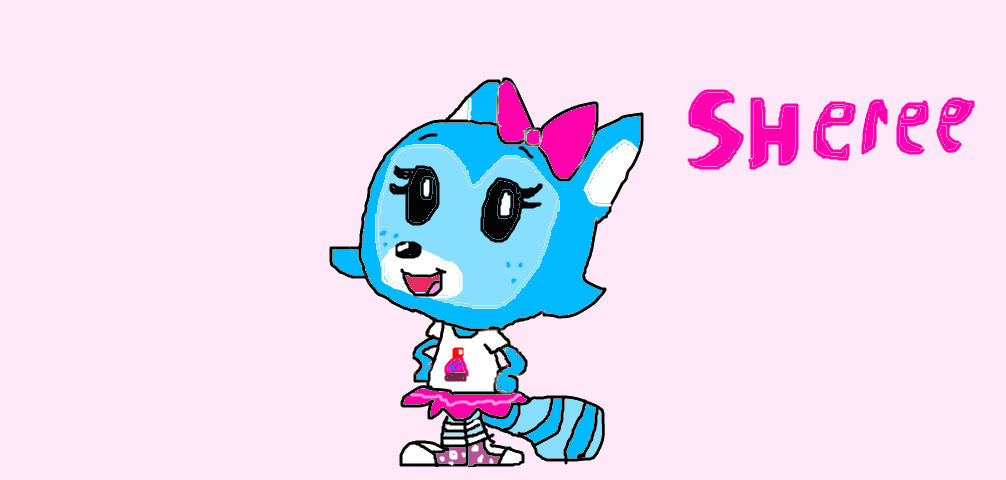 Sheree the Cupcake Lovin' Blue Raccoon by TannerxDelia on DeviantArt