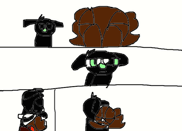 stacey crying buttercup comes up and protecting by StaceyTheCuteOne on ...