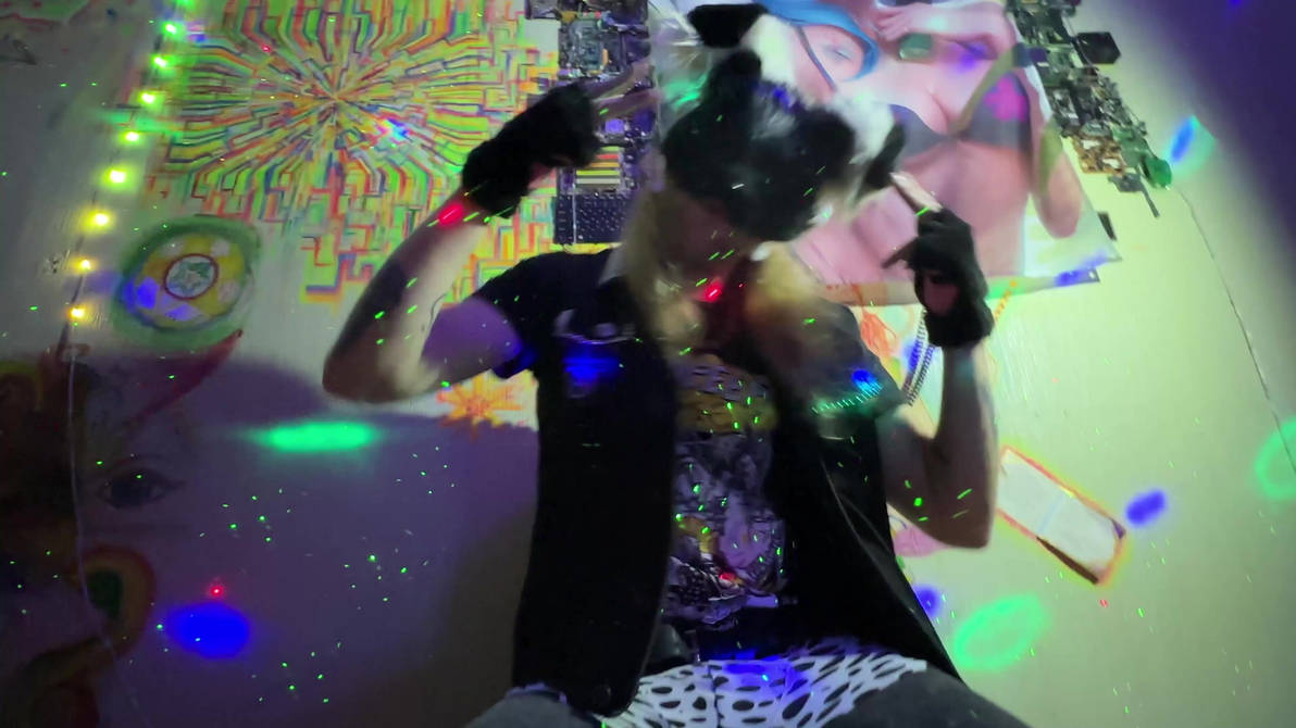 DJ Quadrober, the first music clip with my part by Sansarella on DeviantArt