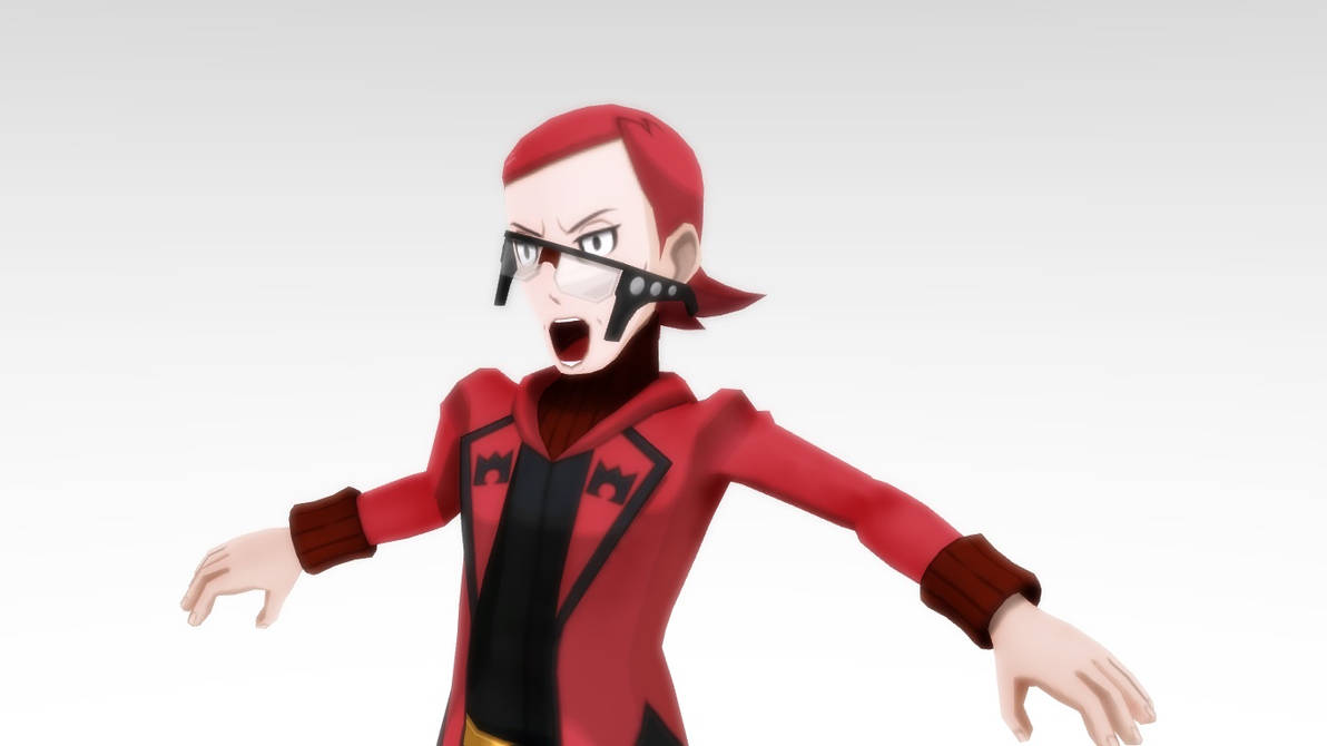 [MMD ORAS] [Pose DL] Maxie - My Glasses by StarriiChan on DeviantArt