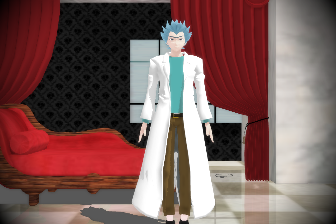 MMD Newcomer - Rick Sanchez by StarriiChan on DeviantArt