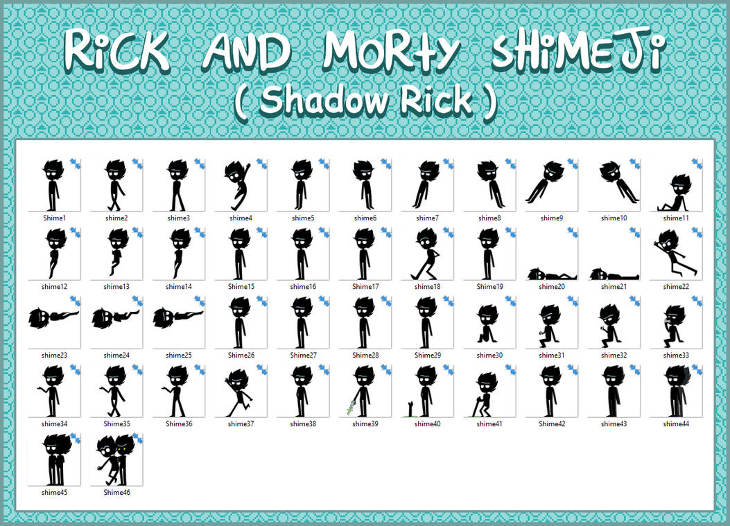 Rick Sanchez - Shadow by StarriiChan on DeviantArt