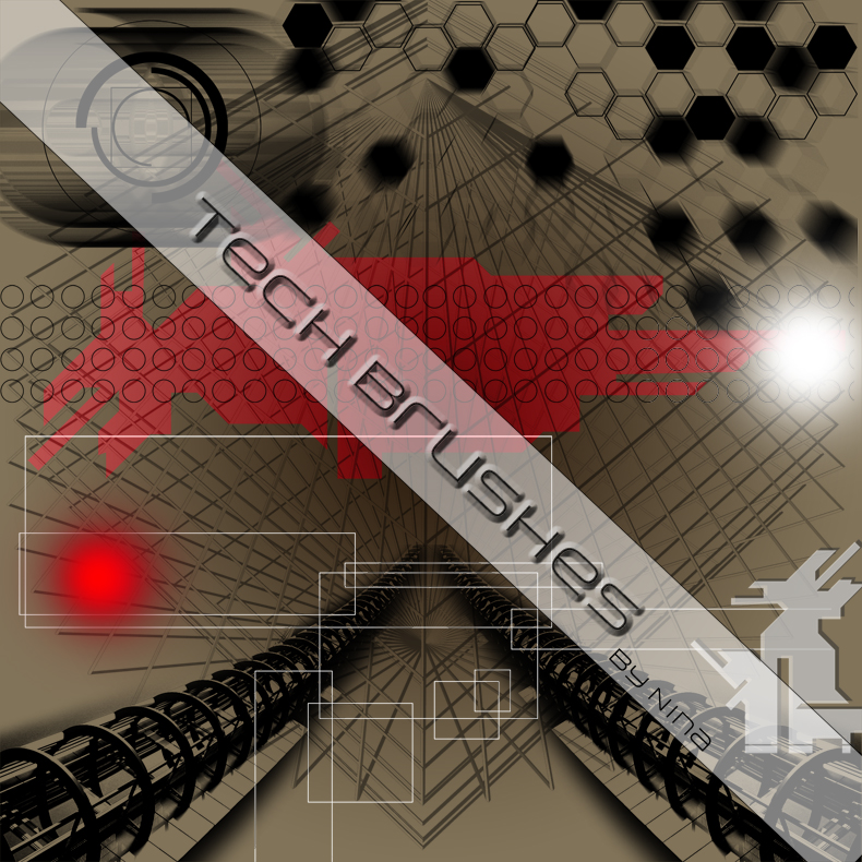 Techy brushes by flina on DeviantArt