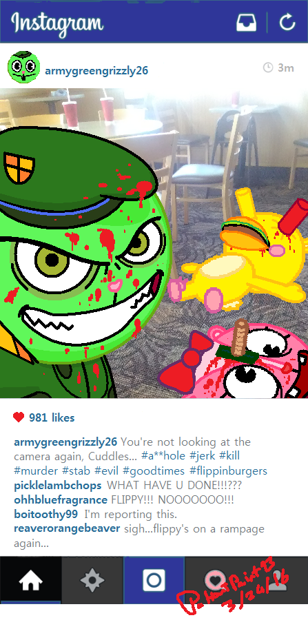 HTF Fanart - Fliqpy on Instagram 1 by PatientPaint93 on DeviantArt