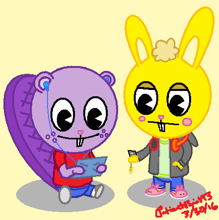 HTF Fanart - Preoccupied by PatientPaint93 on DeviantArt