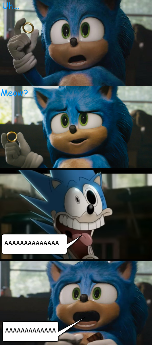 Sonic - Uh Meow? meme by Alan-G-Brandon on DeviantArt