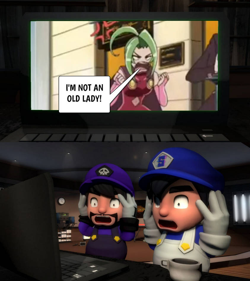 SMG4 and SMG3 gets shocked by an angry Ursula by Alan-G-Brandon on ...