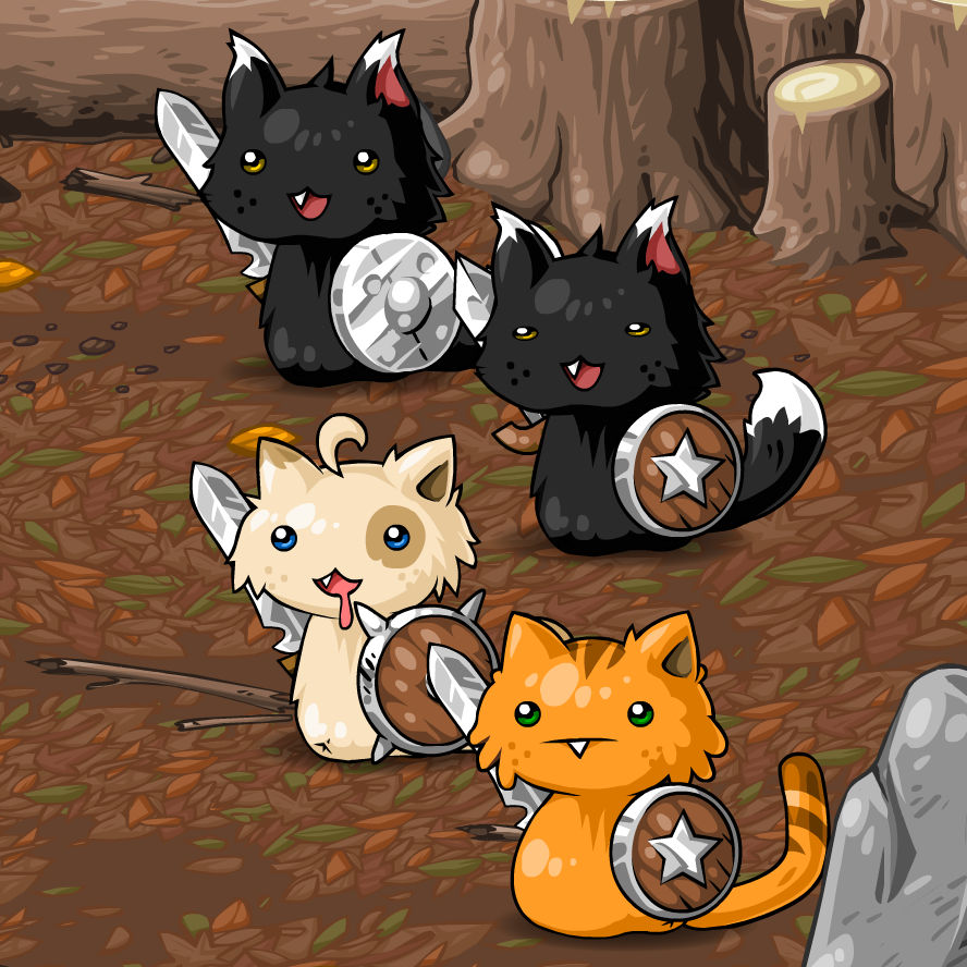 EBF5: Cats by KupoGames on DeviantArt