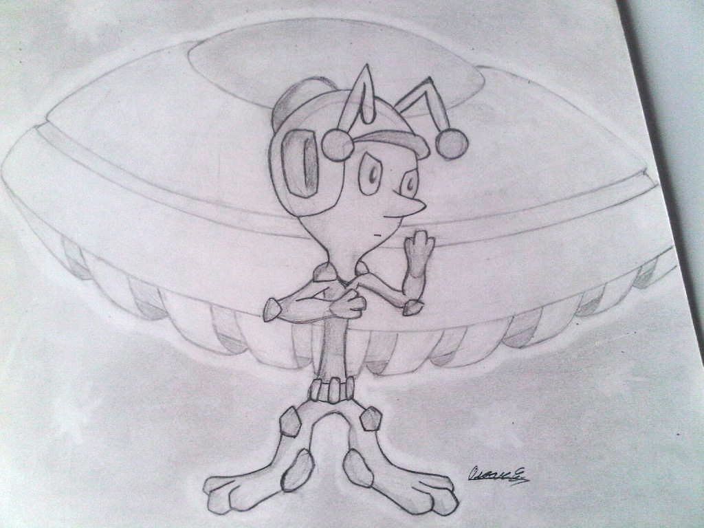 Alien sketch by ozcardraws on DeviantArt