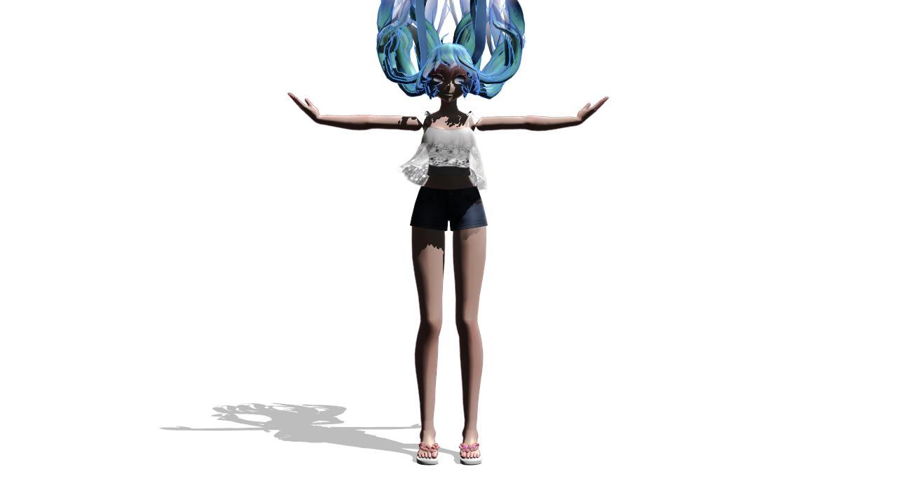 MMD Demon Pose by kuiasa on DeviantArt