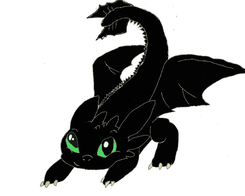 Chibi Toothless by wolfgirl453 on DeviantArt