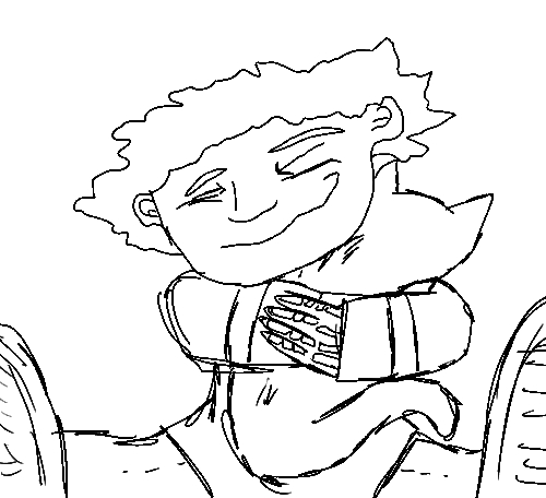 Wybie and the cat by jackskellington778 on DeviantArt