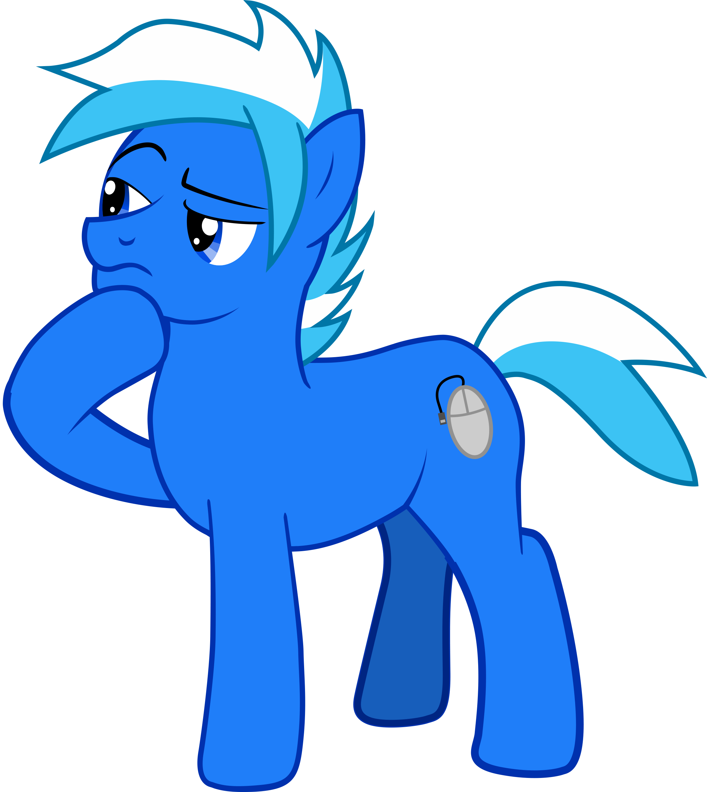 Mousepad OC by SigHoovestrong on DeviantArt