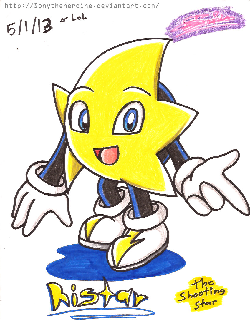 Ristar the shooting star by Sonytheheroine on DeviantArt