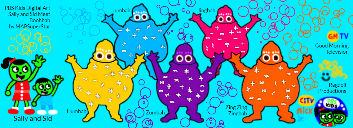 PBS Kids Digital Art: Sally and Sid Meet Boohbah by MAPSuperStar on ...