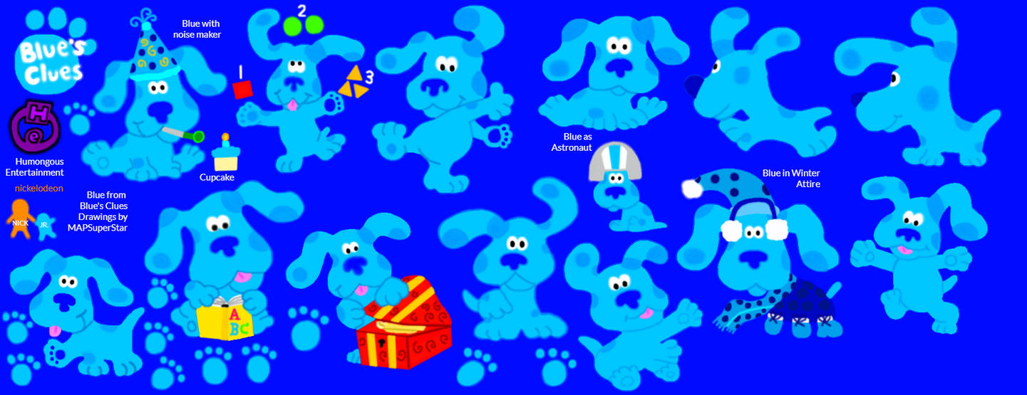 Humongous Entertainment: Blues Clues Drawings by MAPSuperStar on DeviantArt