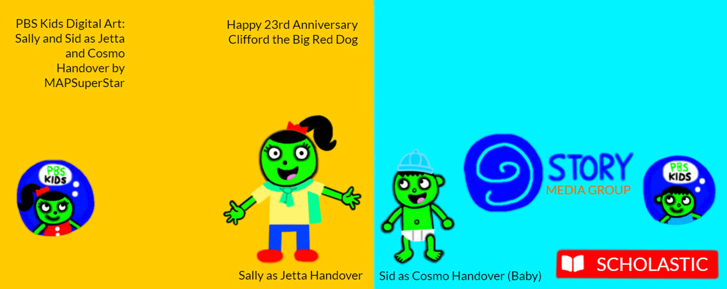 PBSK DA: Sally and Sid as Jetta and Cosmo Handover by MAPSuperStar on DeviantArt