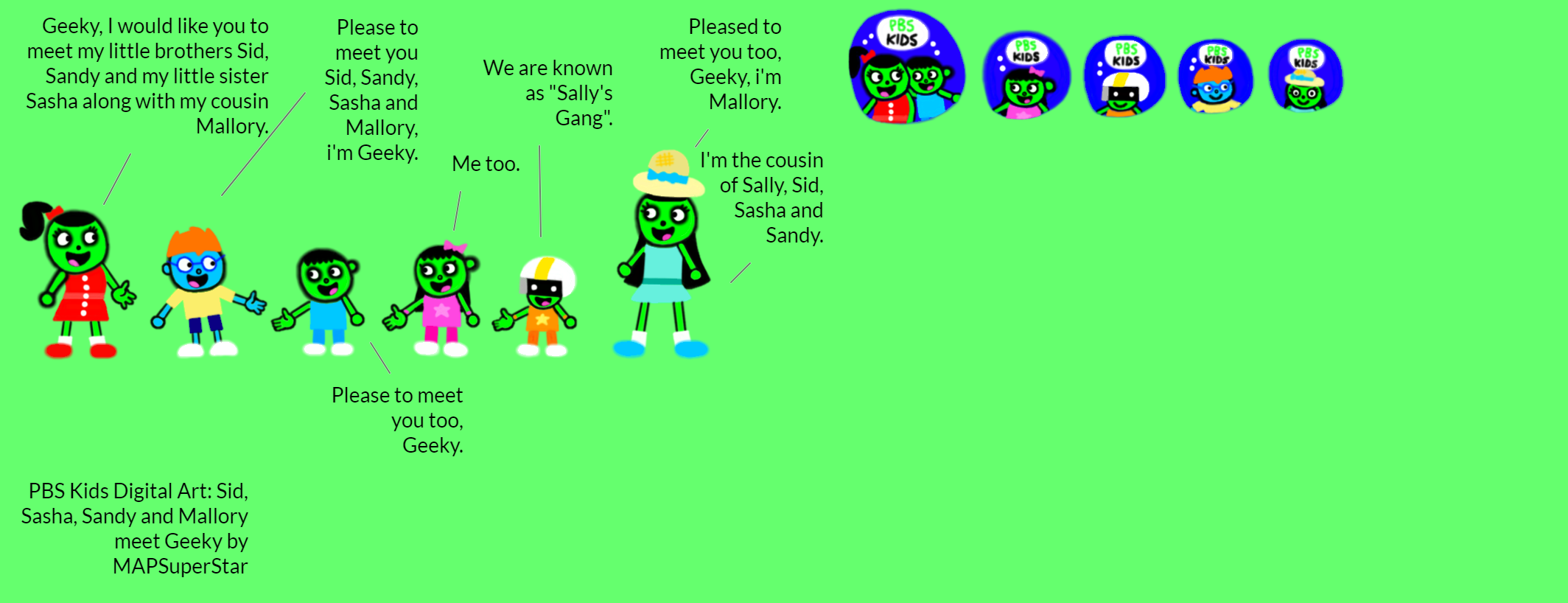 PBS Kids Digital Art: Meet Geeky by MAPSuperStar by MAPSuperStar on ...