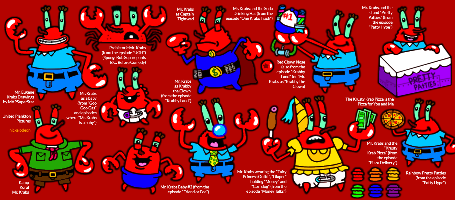 SpongeBob: Mr. Krabs Drawings by MAPSuperStar by MAPSuperStar on DeviantArt