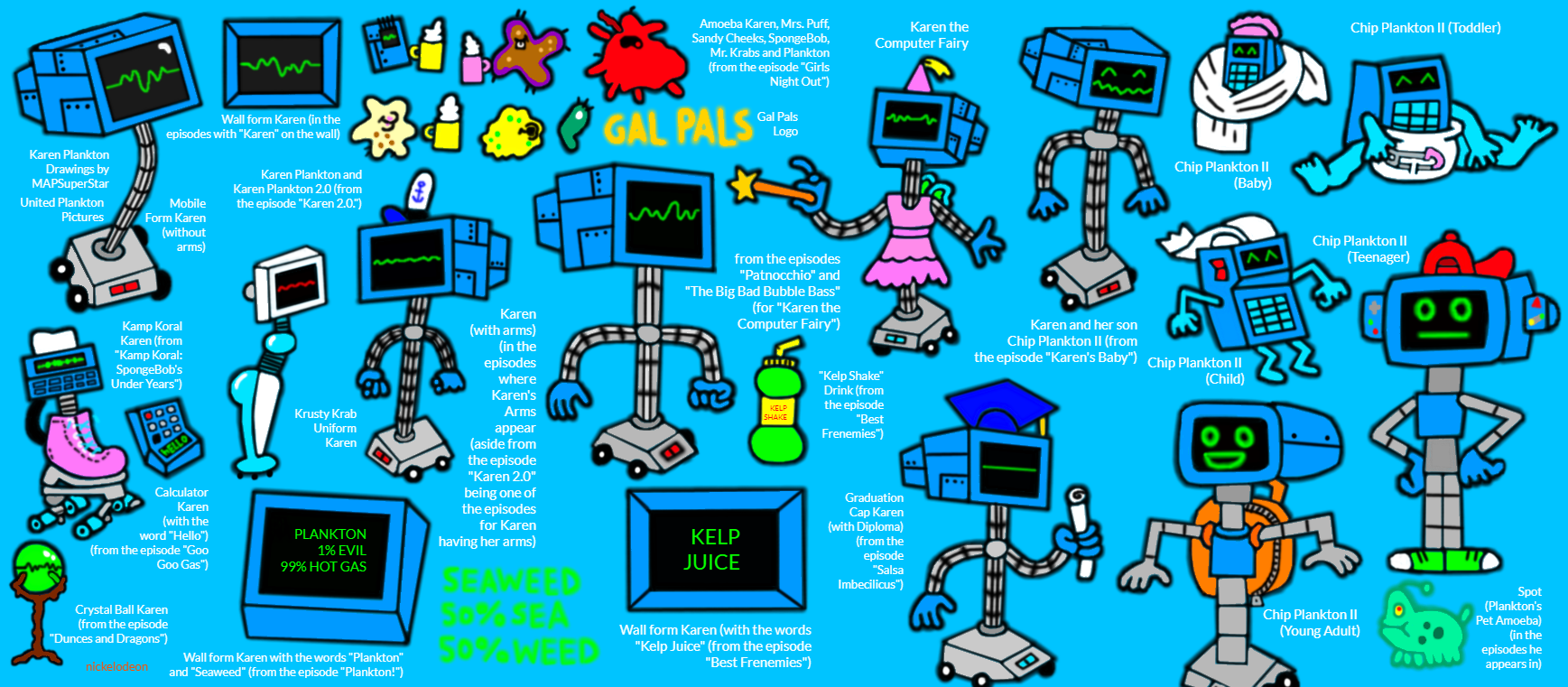 SpongeBob: Karen Plankton Drawings by MAPSuperStar by MAPSuperStar on DeviantArt