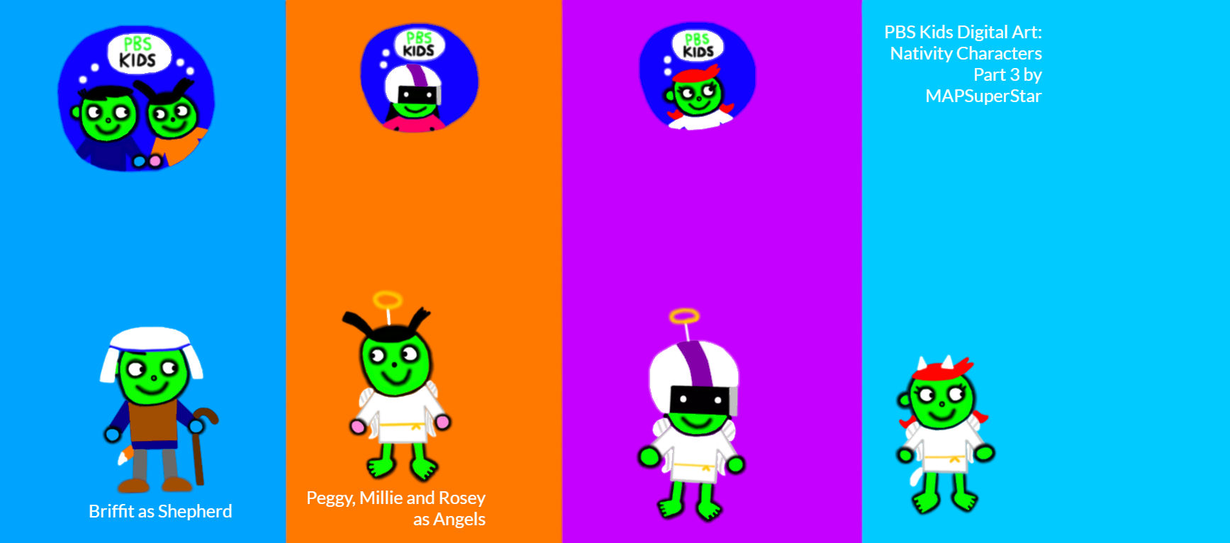 PBS Kids Digital Art: Nativity Characters Part 3 by MAPSuperStar on DeviantArt