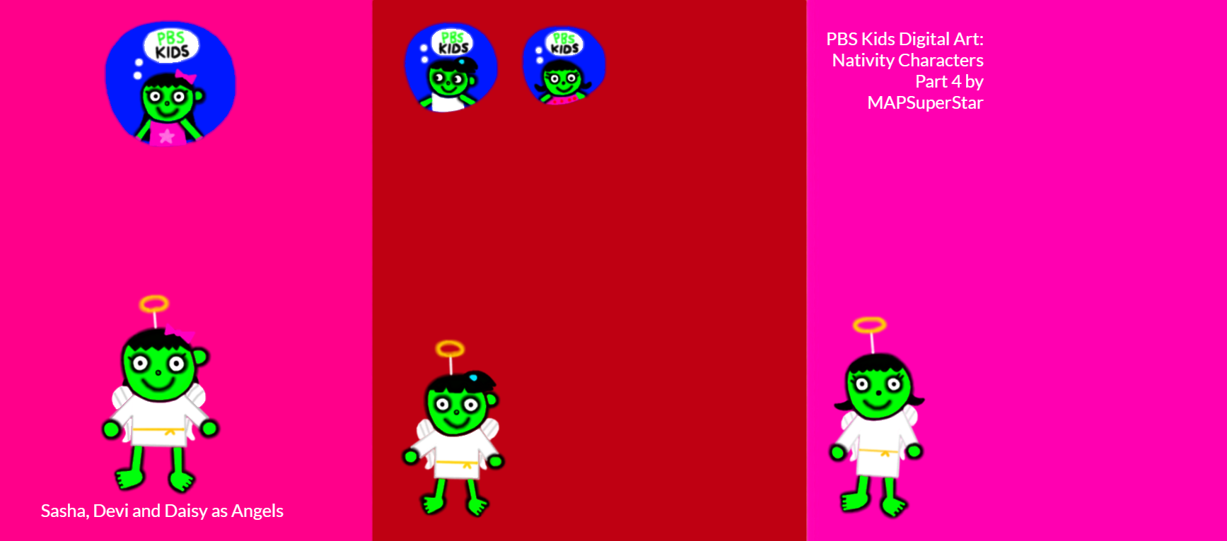 PBS Kids Digital Art: Nativity Characters Part 4 by MAPSuperStar on ...