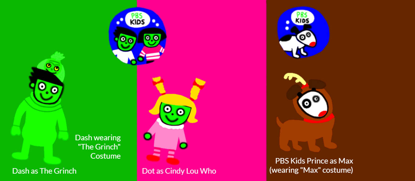 PBS Kids Digital Art: The Grinch Characters by MAPSuperStar on DeviantArt