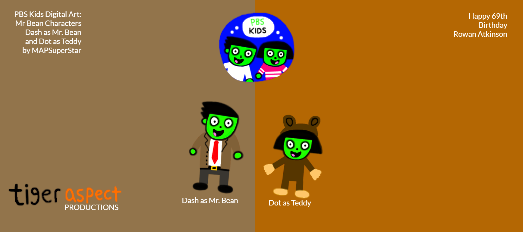 PBS Kids Digital Art: Mr. Bean Characters by MAPSuperStar on DeviantArt