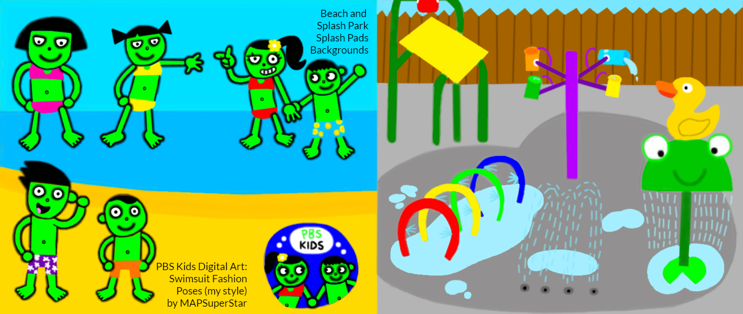 PBSK DA: Swimsuit Fashion Poses (My Style) by MAPSuperStar on DeviantArt