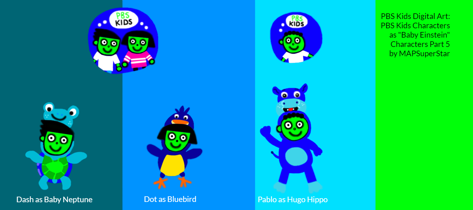 PBSK Digital Art: Baby Einstein Characters Part 5 by MAPSuperStar on DeviantArt