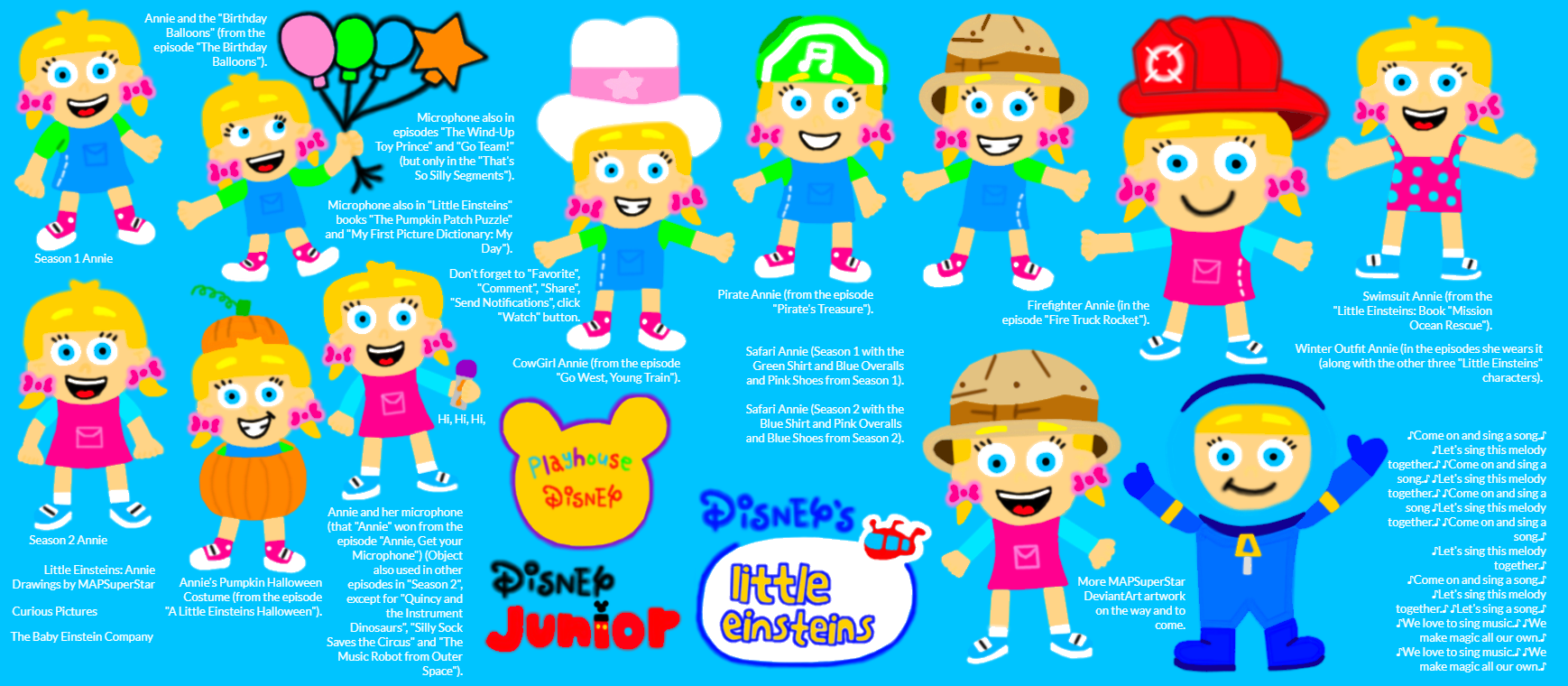 Little Einsteins: Annie Drawings by MAPSuperStar by MAPSuperStar on ...