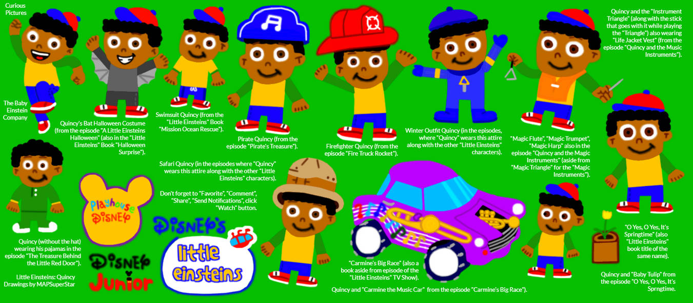 Little Einsteins: Quincy Drawings by MAPSuperStar by MAPSuperStar on ...
