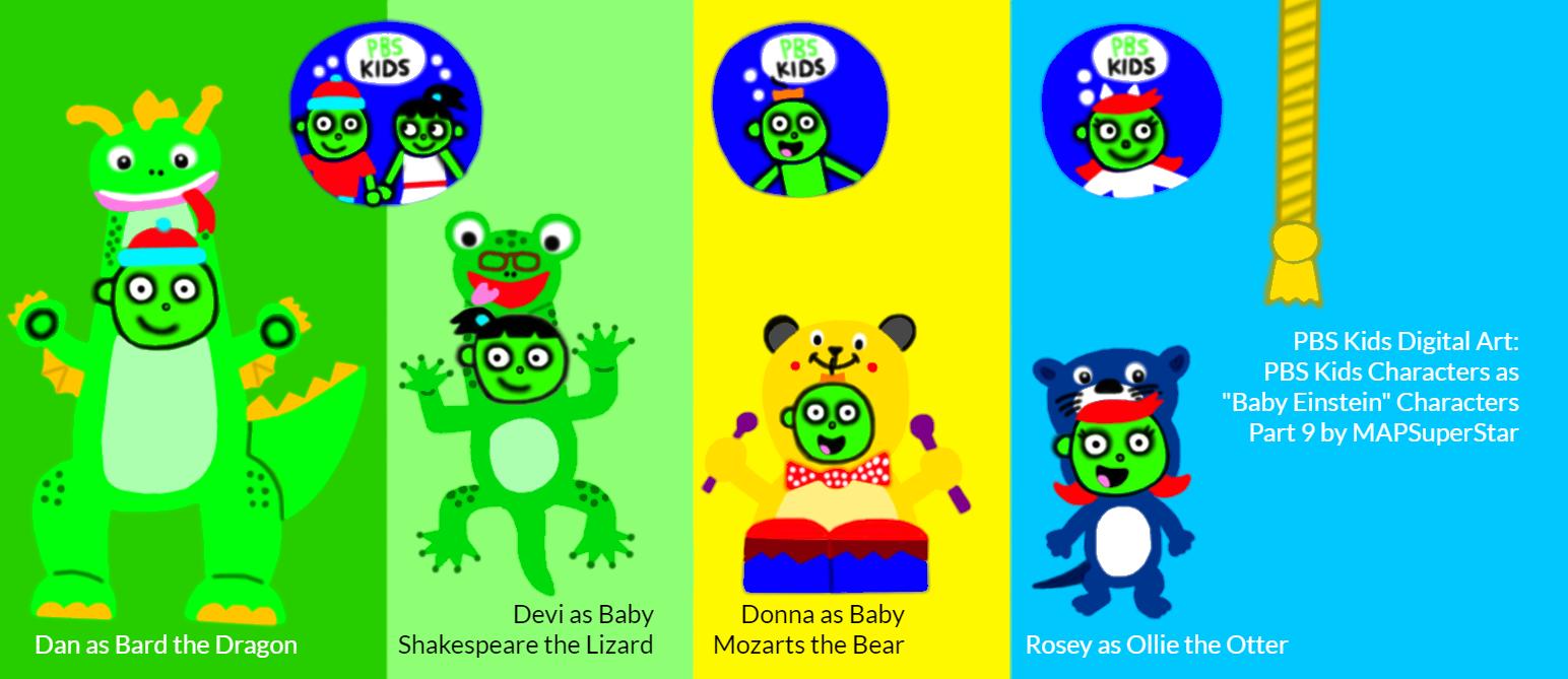 PBSK Digital Art: Baby Einstein Characters Part 9 by MAPSuperStar on ...