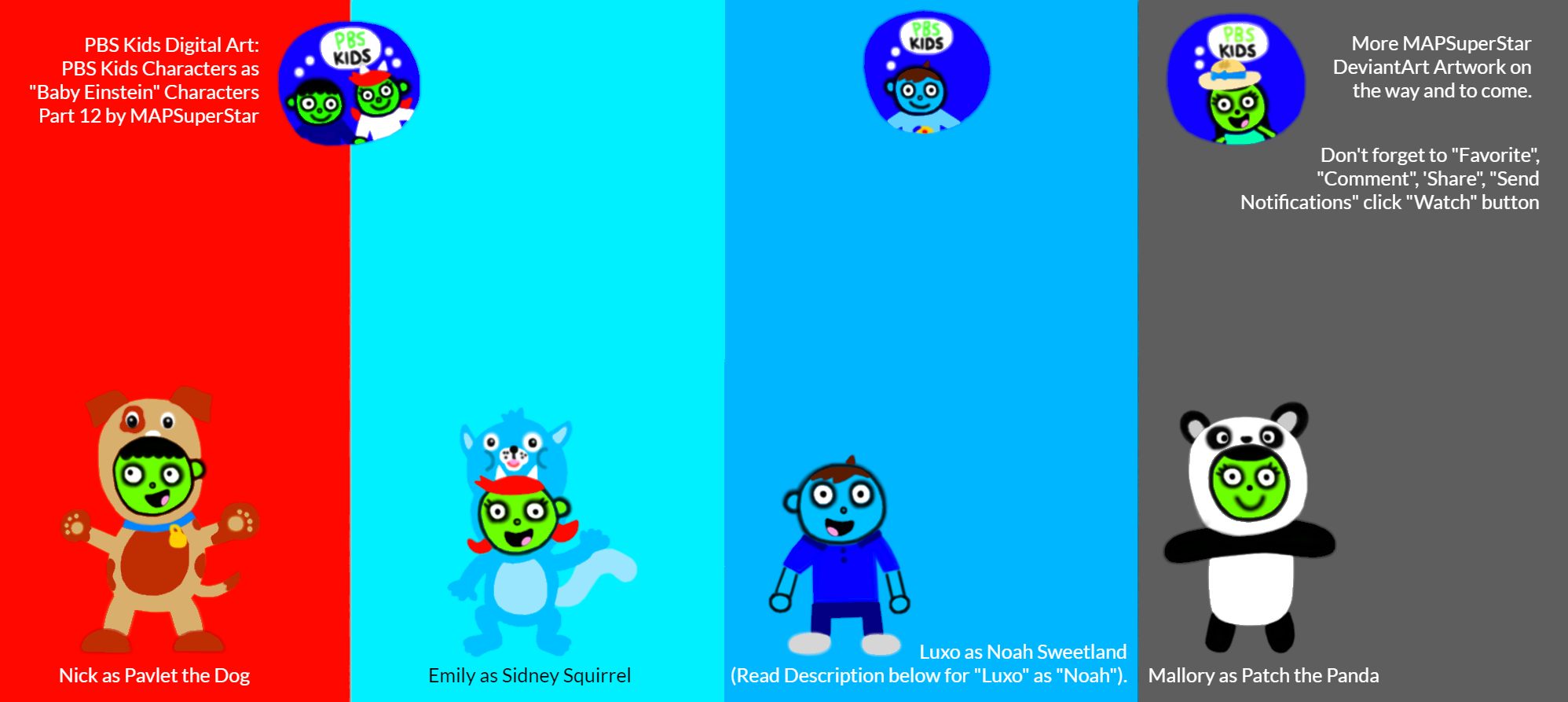 PBSK Digital Art: Baby Einstein Characters Part 12 by MAPSuperStar on ...